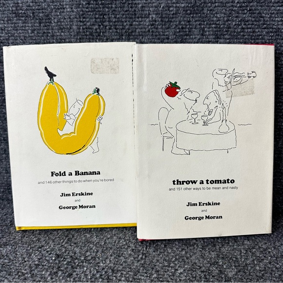 Vintage | Other | 978 Jim Erskine George Moran Cartoon Books Fold A ...